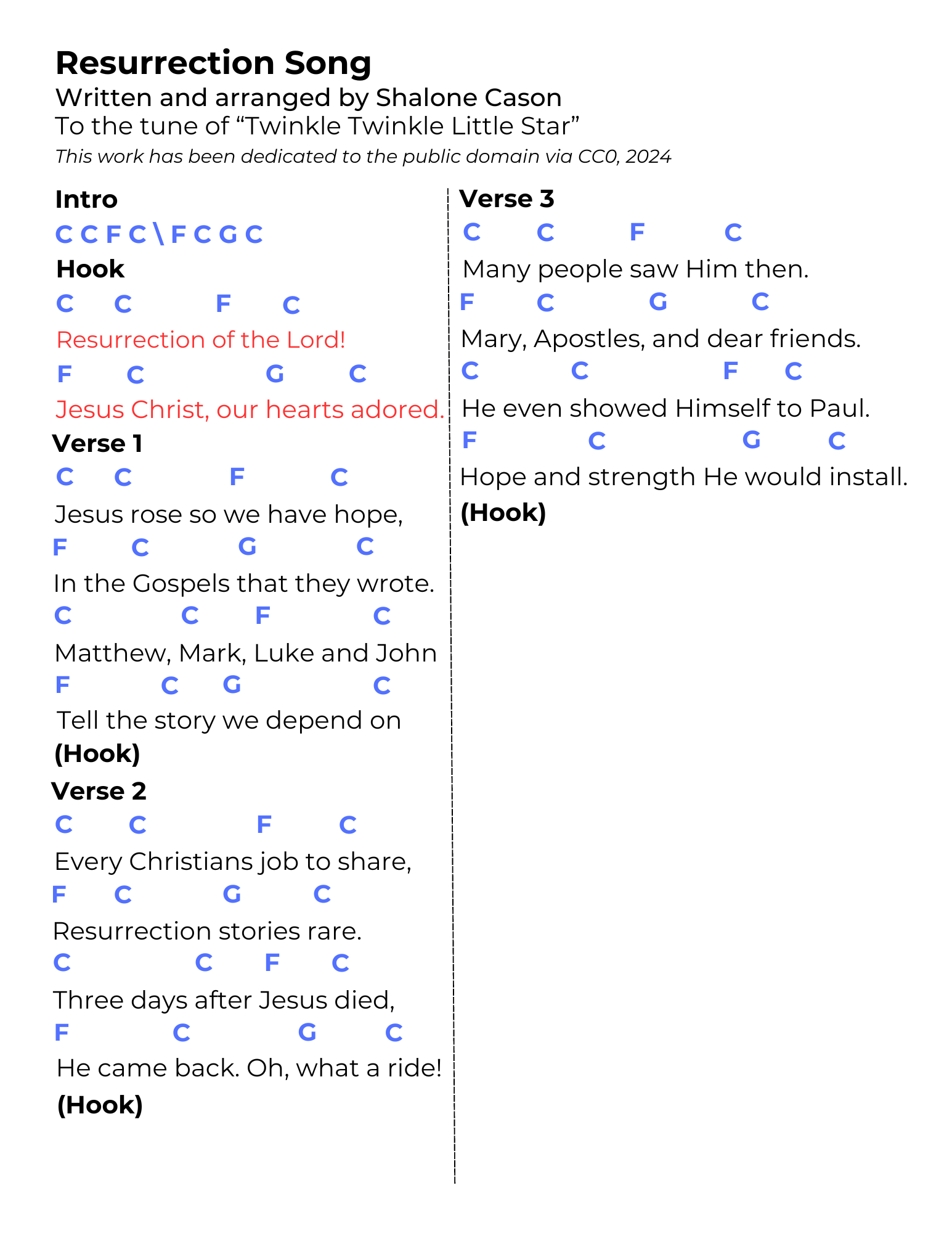 Resurrection Song (Byzantine Art Version) - Catholic Nursery Rhyme